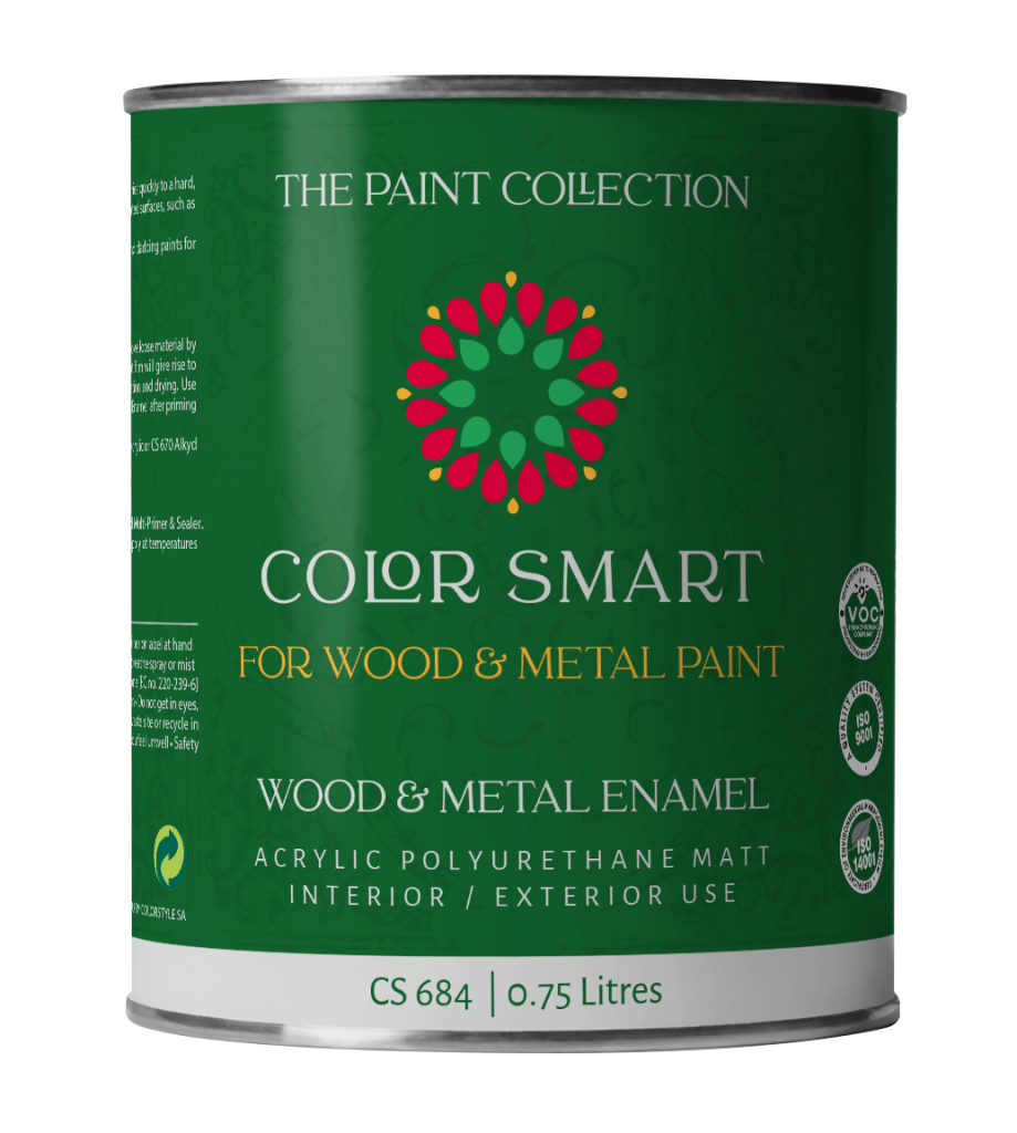 Matt Polyurethane Acrylic Enamel Paint For Wood & Metal – Color Smart ...