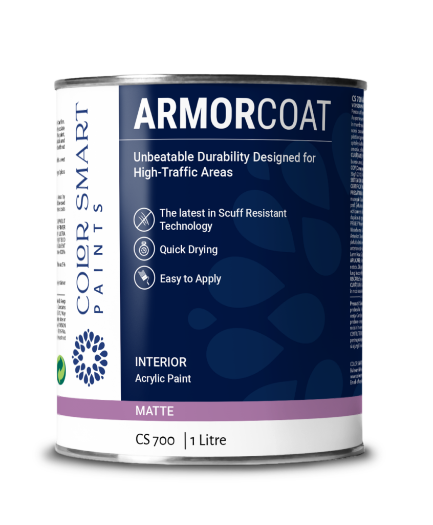 Stain & Scuff Resistant Ceramic Matte Paint – Color Smart Paints